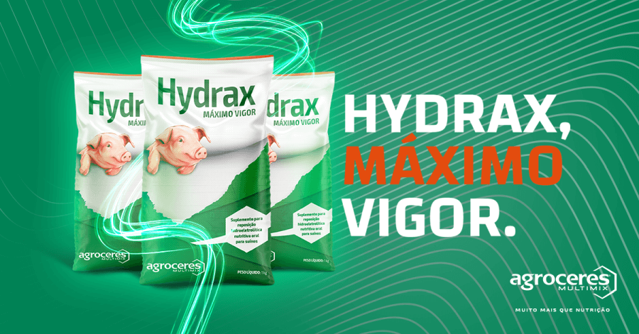 Repositor eletrolítico com aporte energético – Hydrax – Agroceres Multimix